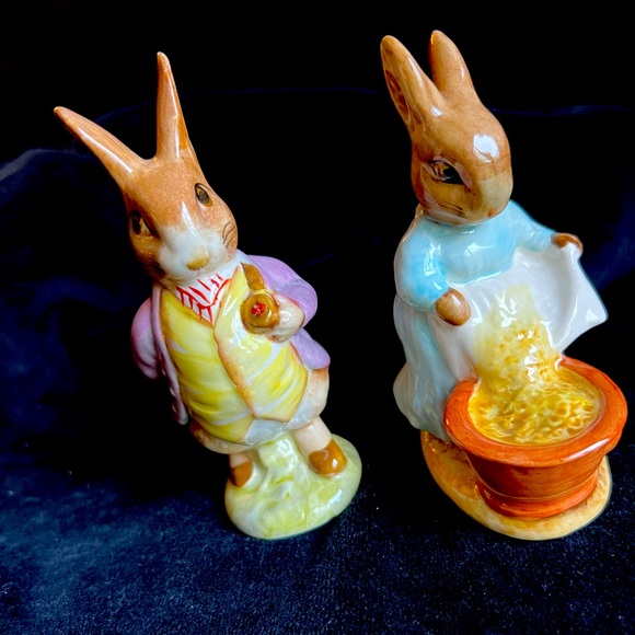 Royal Doulton | Accents | Mr Benjamin Bunny And Cecily Parsley From ...